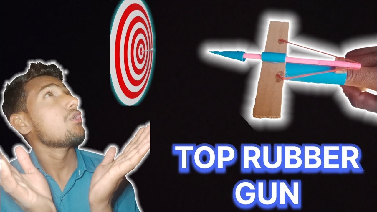 Top paper gun || how to make paper shooter gun - YouTube