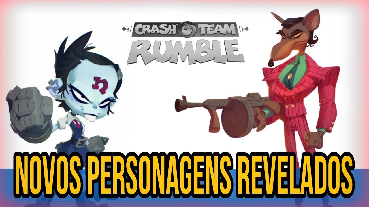 Design de Nina e Pinstripe revelados, no Crash Team Rumble. - YouTube