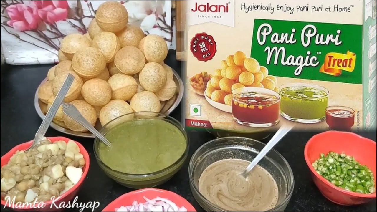 Jalani Pani Puri Magic Recipe | Pani puri Recipe | jalani pani puri ...