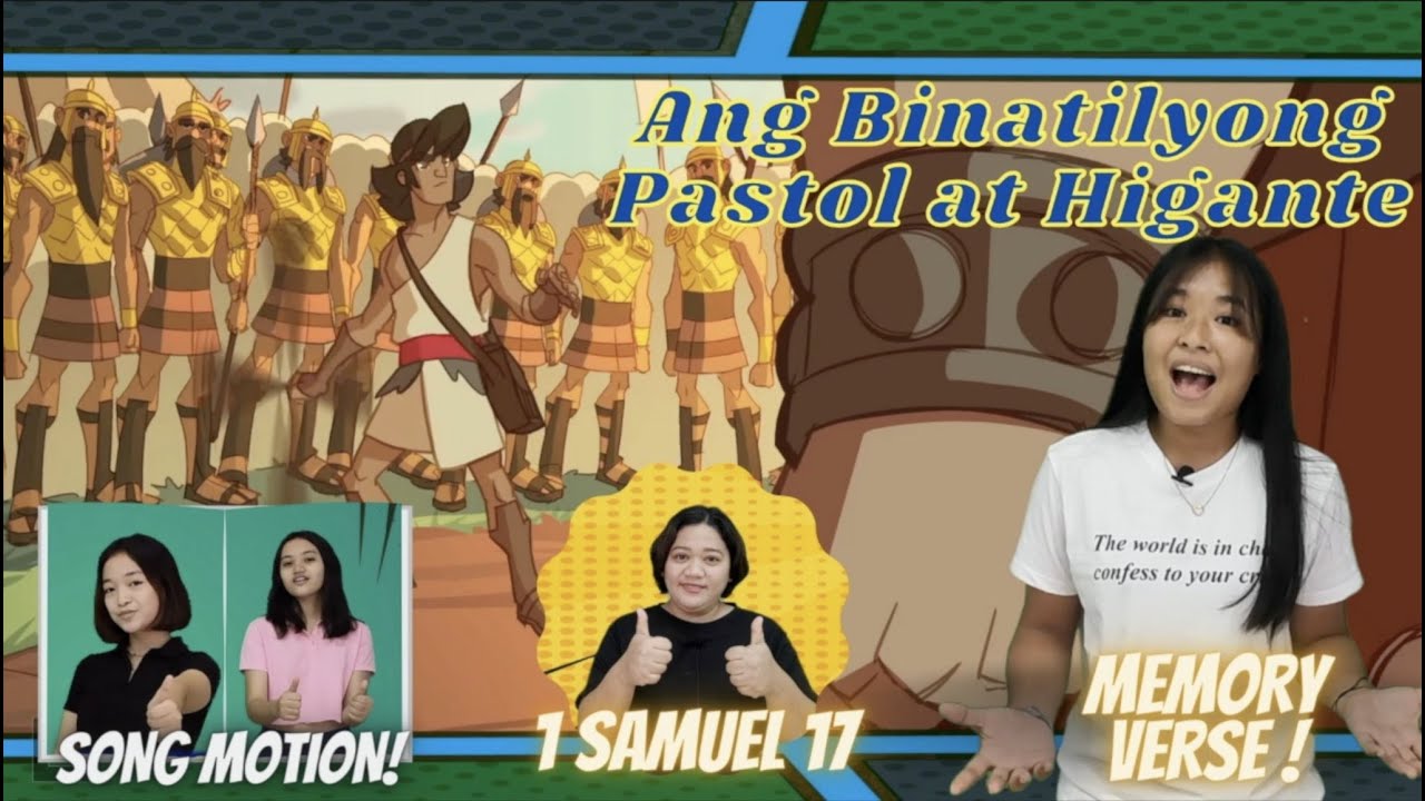 ANG BINATILYONG PASTOL AT HIGANTE | TAGALOG BIBLE STORY - YouTube