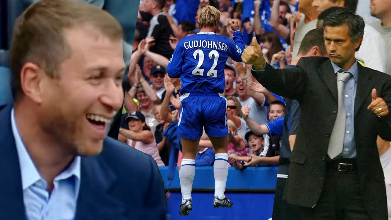 Chelsea vs Manchester United 2004 | First Game Under José Mourinho ...