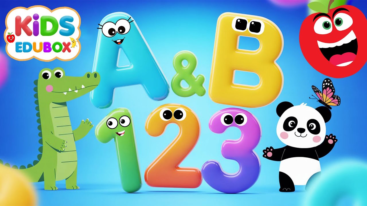🎶 Learning Educational Videos For Toddlers 3 Years Old | ABC and 123 ...