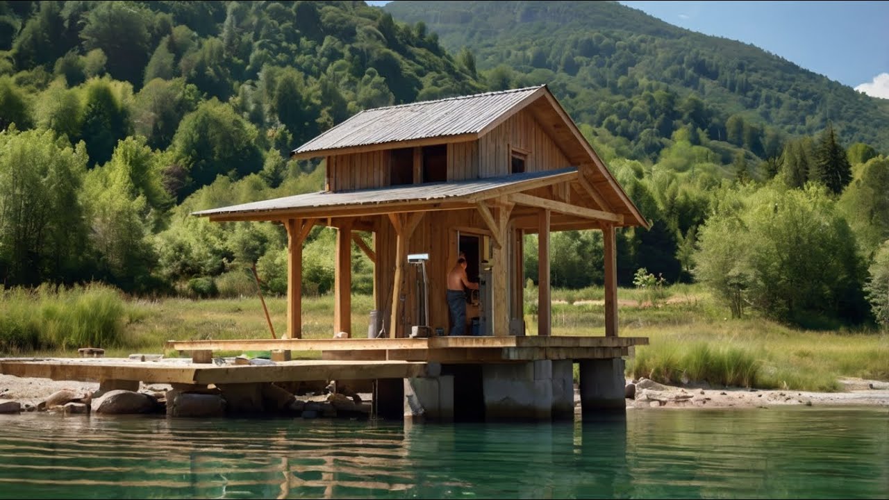 Building a Norwegian Style Coastal Fish House in 7 Days ...