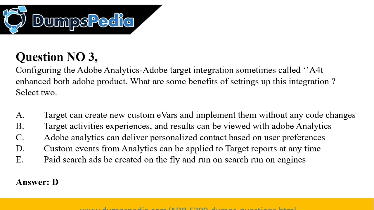 adobe target architect certification dumps