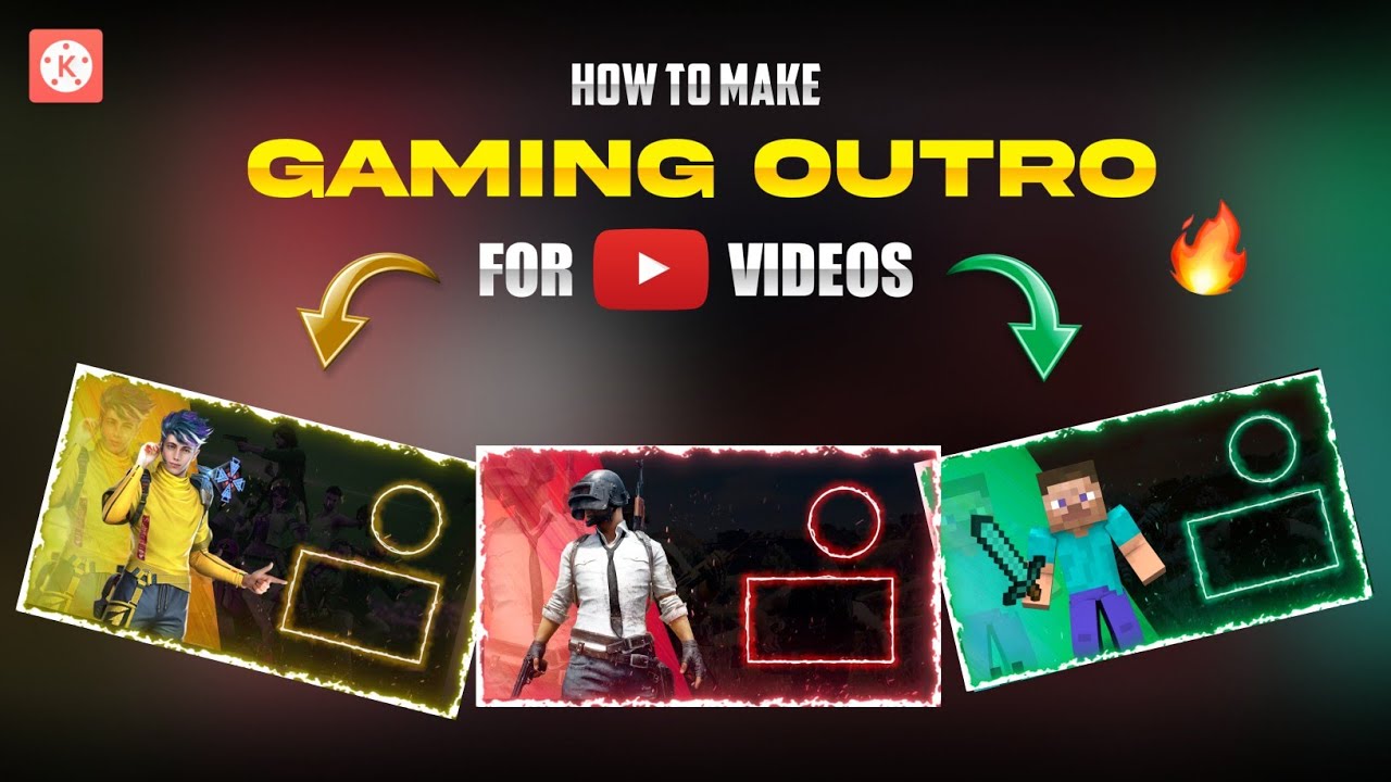 How to Make Outro For Gaming Channel || How to Make Outro For Youtube ...
