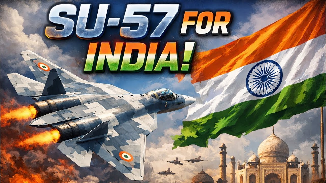 Su-57 for india: 67 jet deal - YouTube