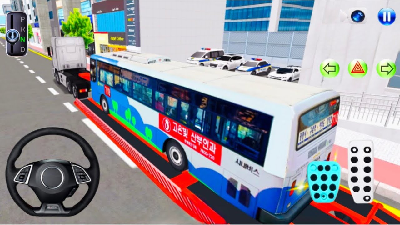New Old City Hyundai Bus Simulator 2025 | 3D Driving Class Bus Game ...
