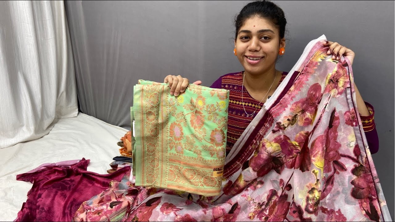 Fancy saree | Kasturi paithani | Live streaming of Kasturi Paithani Saree - YouTube