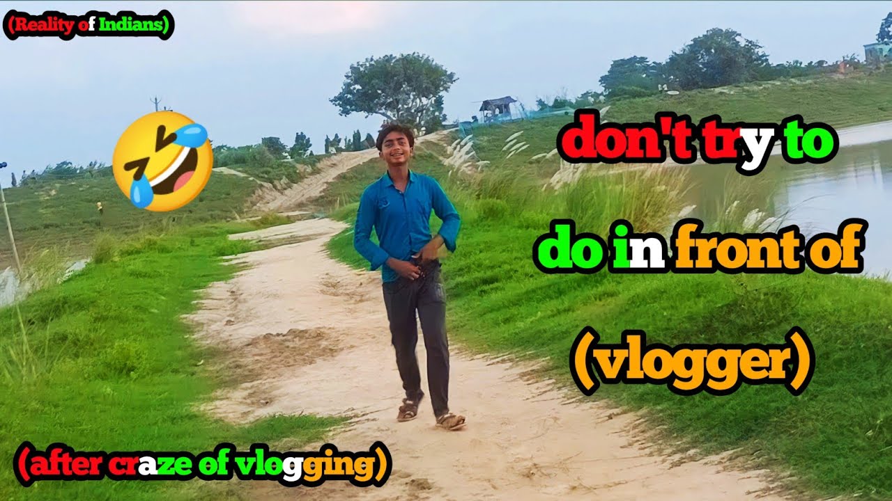 What did he do in front of vlogger 🤣 in india || Afsar vlogs || - YouTube