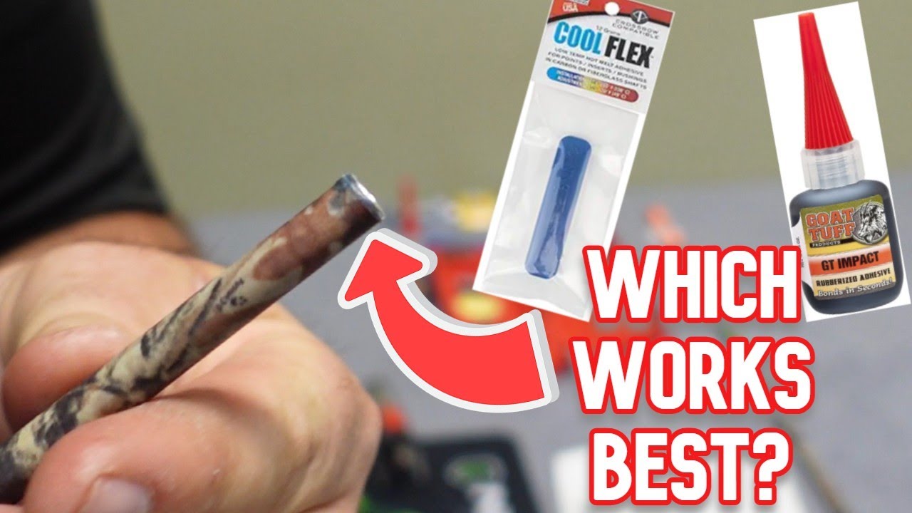 The BEST Glue for Arrow Inserts - YouTube