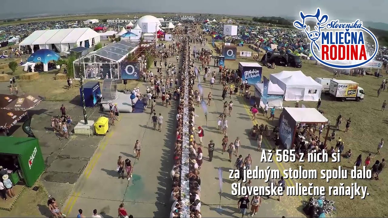 Mliečny fond - Biggest dairy products breakfast in Slovakia * JANDL ...