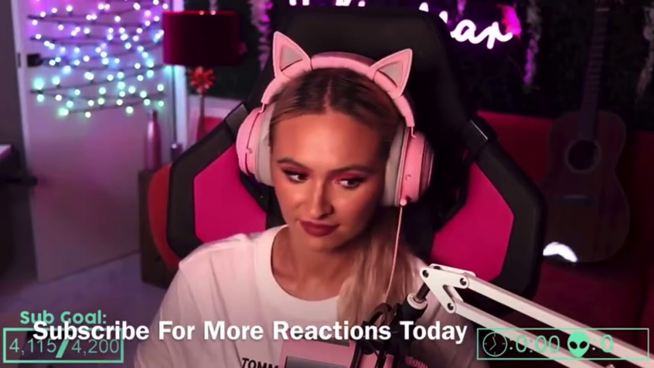 Talia mar CRIES listening to MILLIONS!!! - YouTube