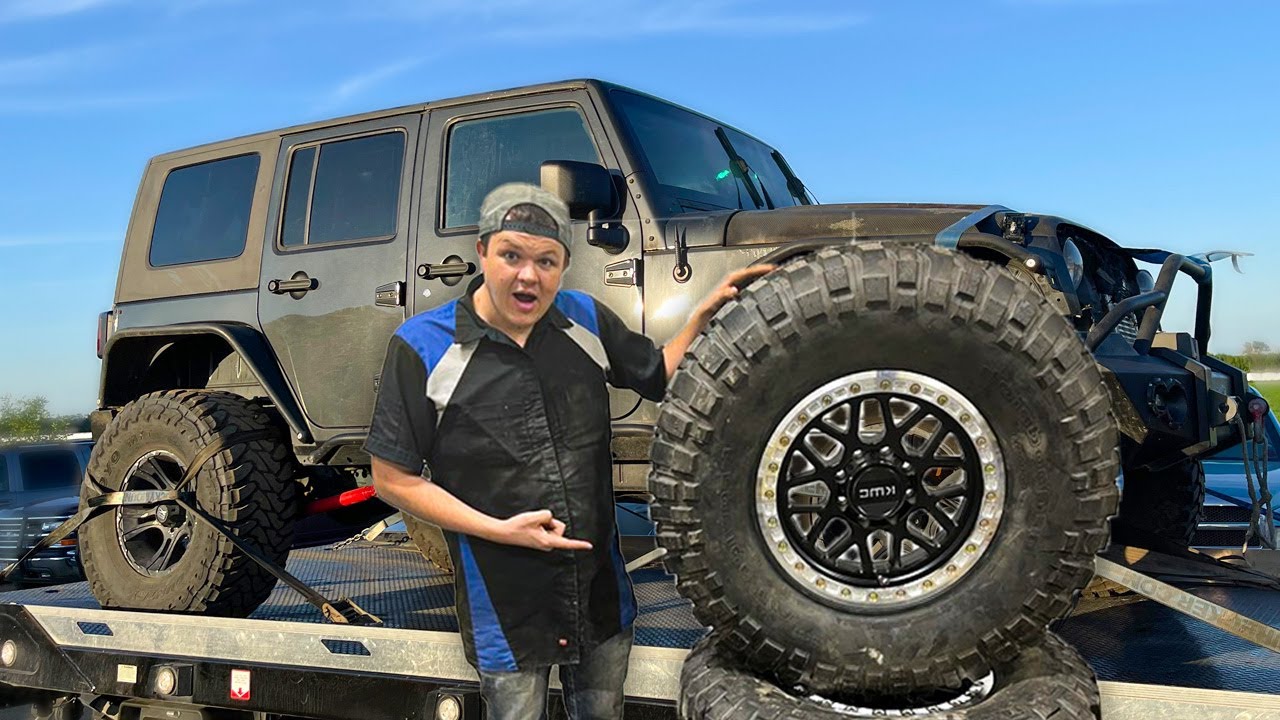 Building The Ultimate Jeep Rock Krawler Gets The Best Wheels! - YouTube