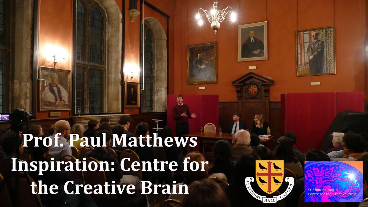 Prof. Paul Matthews: 'The Origins of Inspiration' - YouTube
