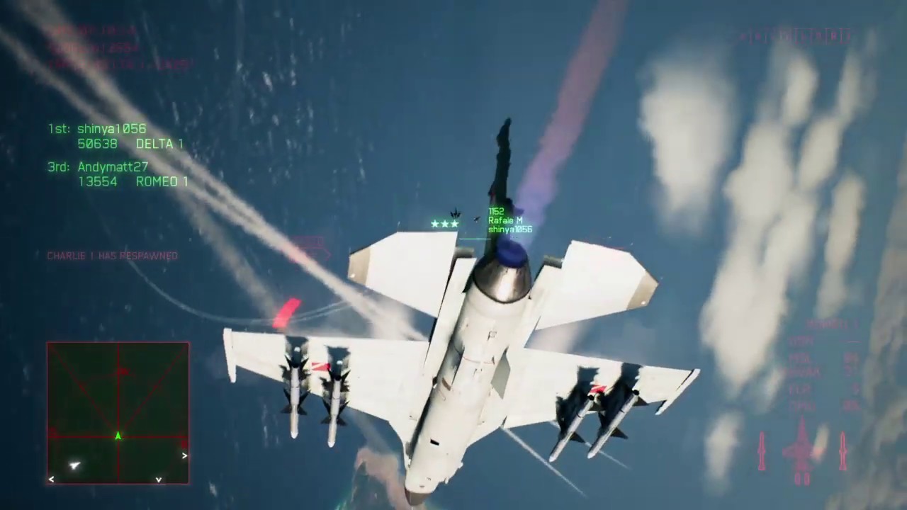 Ace Combat 7 Multiplayer Battle Royal #1159 (Unlimited) - YouTube