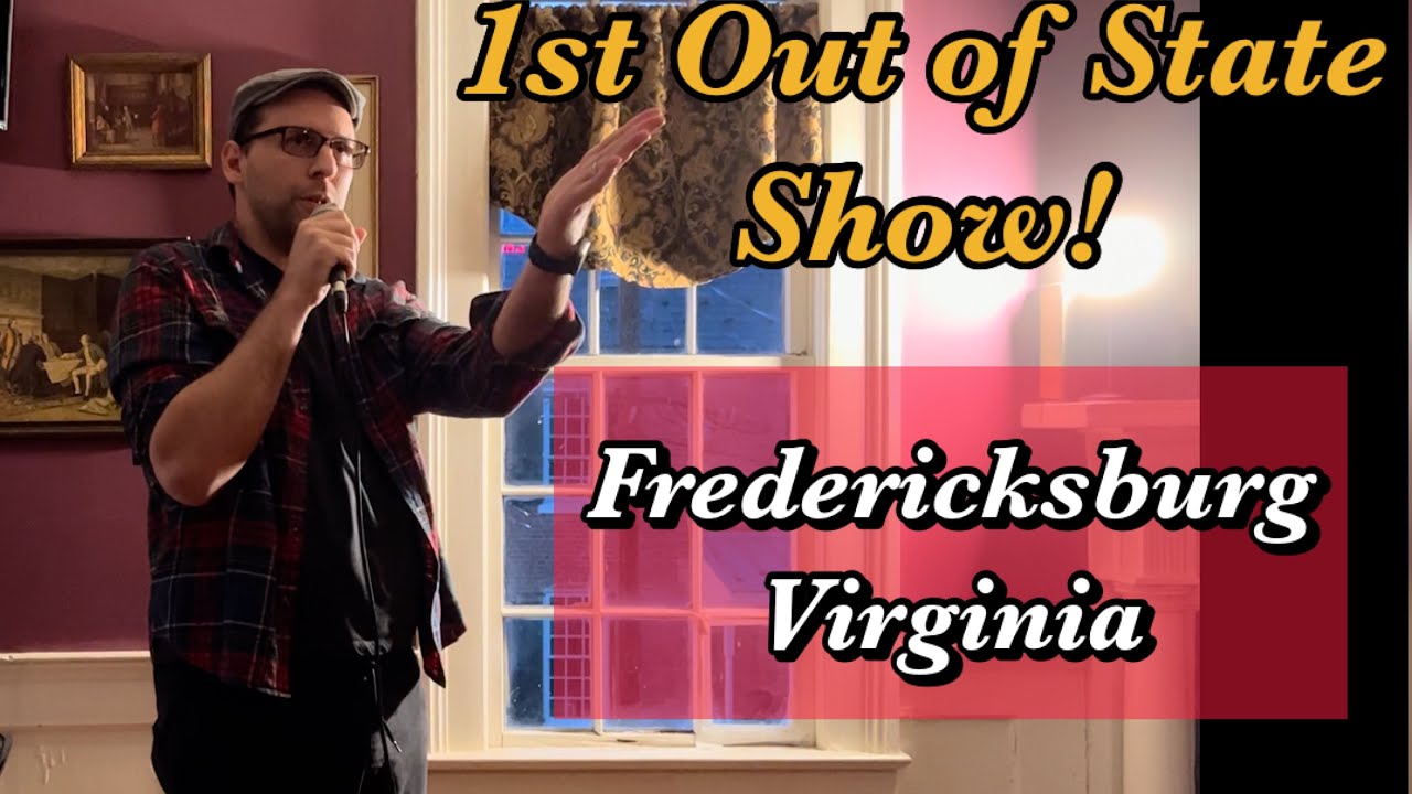 Stand Up Comedy in Fredericksburg, Virginia (Conrad Negron) - YouTube