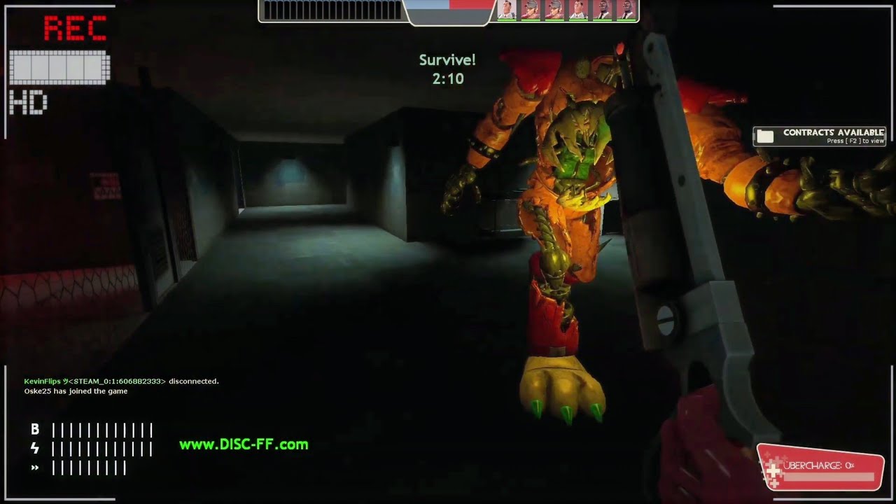 (tf2) Slender Fortress2 Resident Evil map _5 Rounds - YouTube