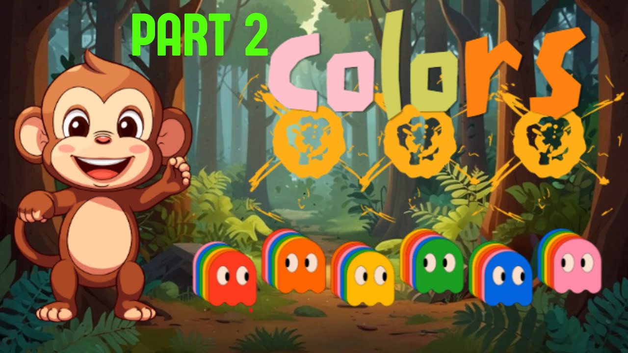 Learn Colors With Milo | 🌈 Welcome to Milo's Color Adventure! 🐵 ...