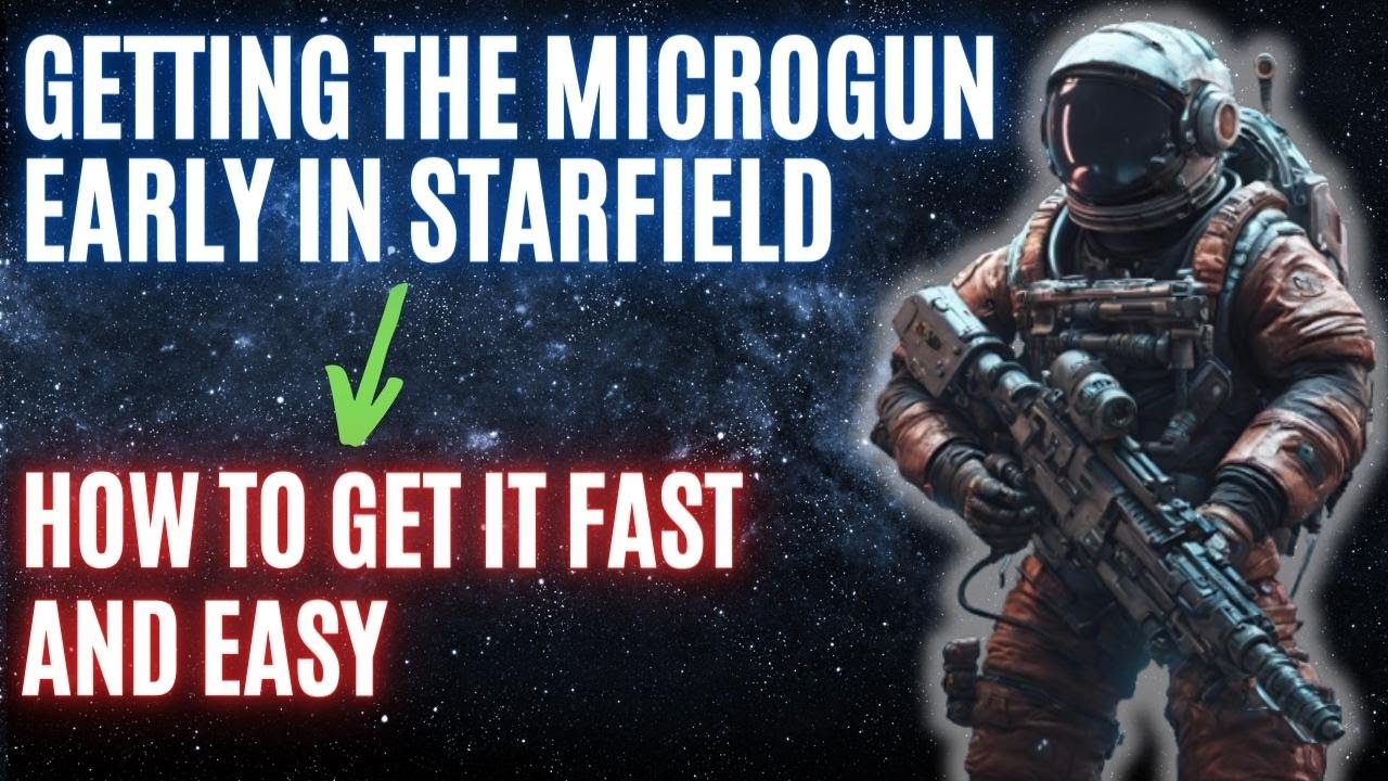 Getting the Microgun Early in Starfield: How to Get It Fast and Easy ...