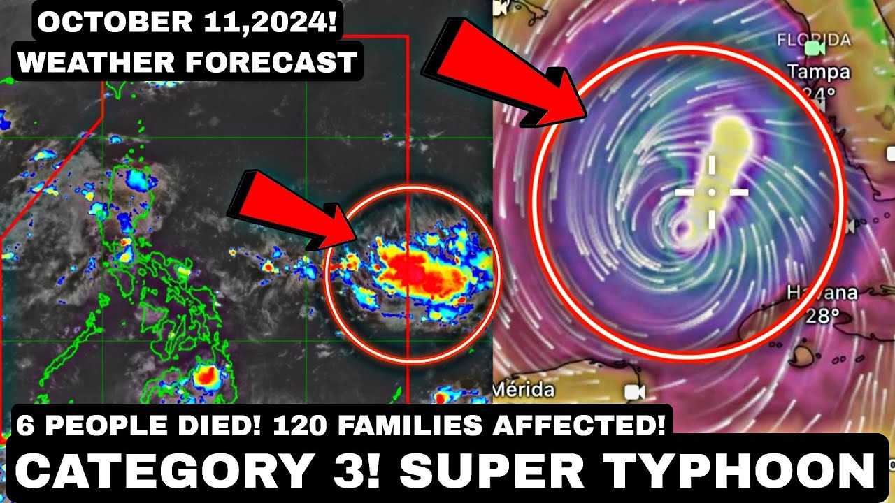 OCTOBER 11,2024! 250K FILIPINOS AFFECTED In CATEGORY 3 TYPHOON IN ...