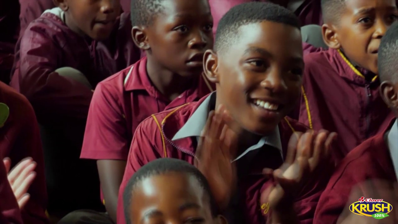 Clover Krush Spreading a little Krush Goodness at Laerskool Generaal ...