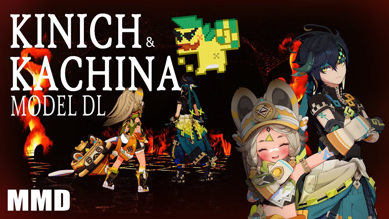 【MODEL DL】KINICH & KACHINA【GENSHIN 5.0】 - YouTube