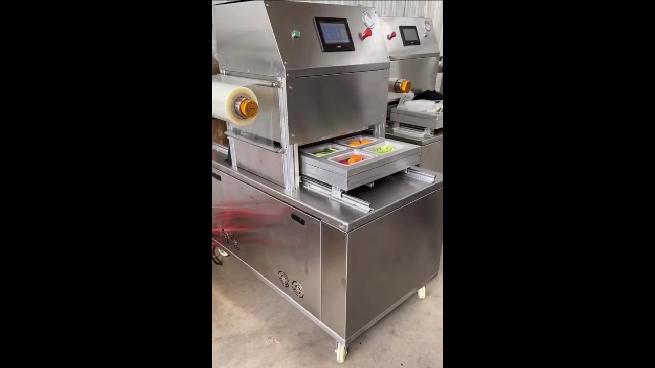 Modified Atmosphere Vacuum Packaging Machine (MAP standard double ...