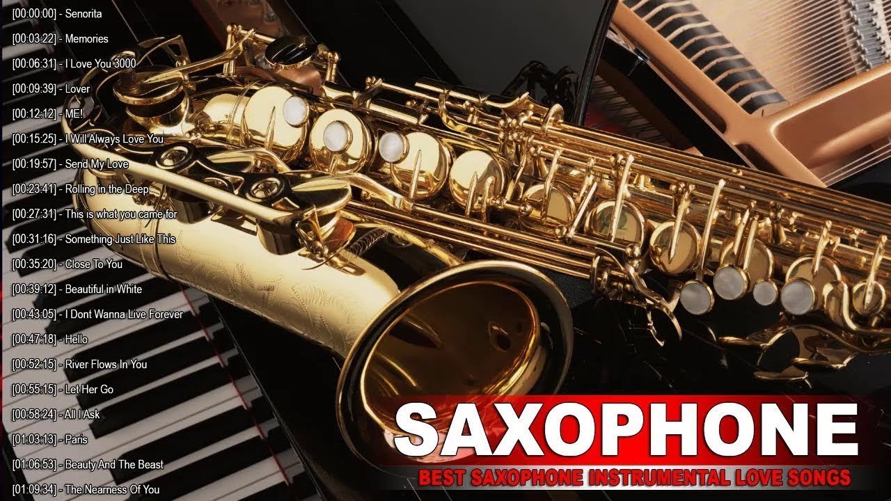 Top 40 Saxophone Cover Popular Songs - Best Instrumental Saxophone ...