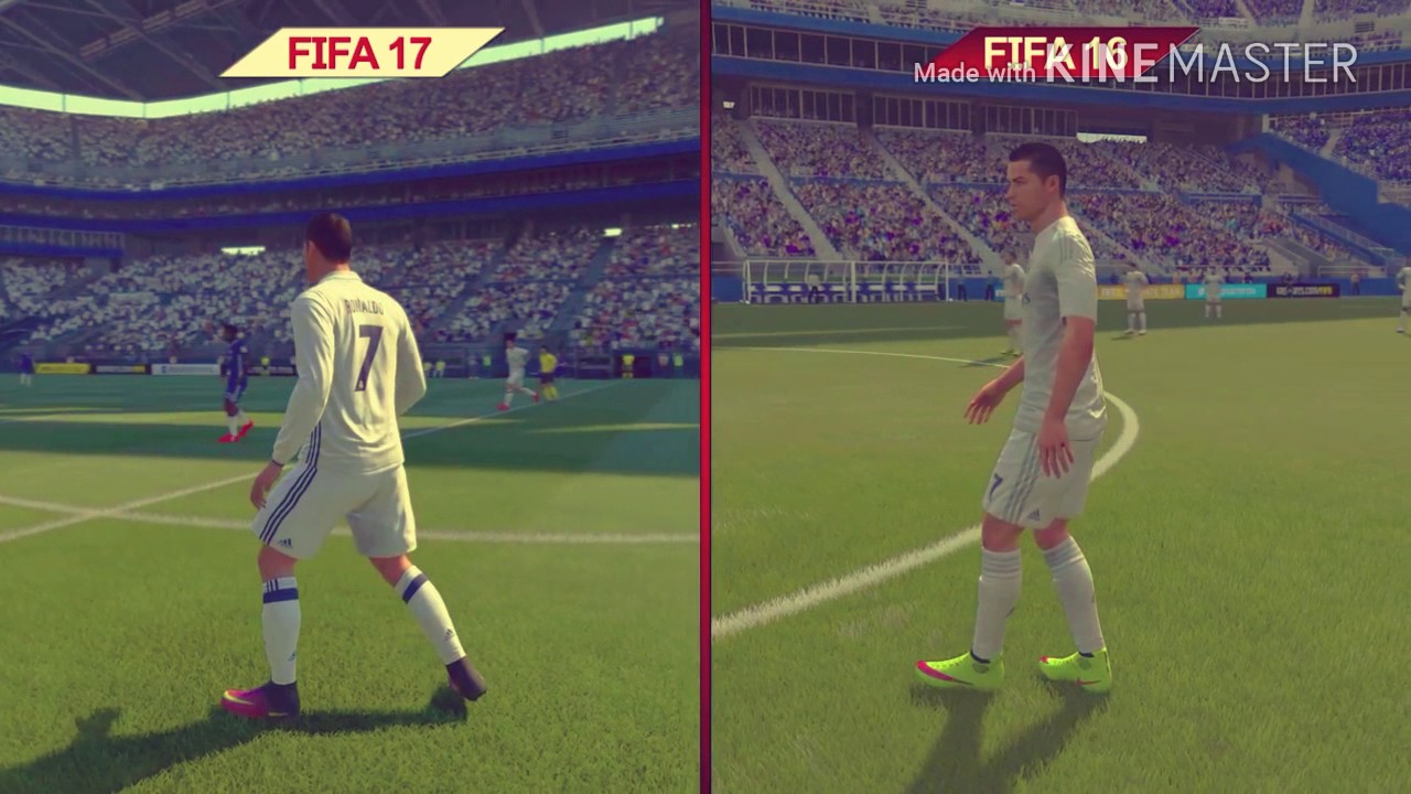 FIFA 17 Vs. FIFA 16 - Ignite Vs. Frostbite Engine Frostbite Comparison ...