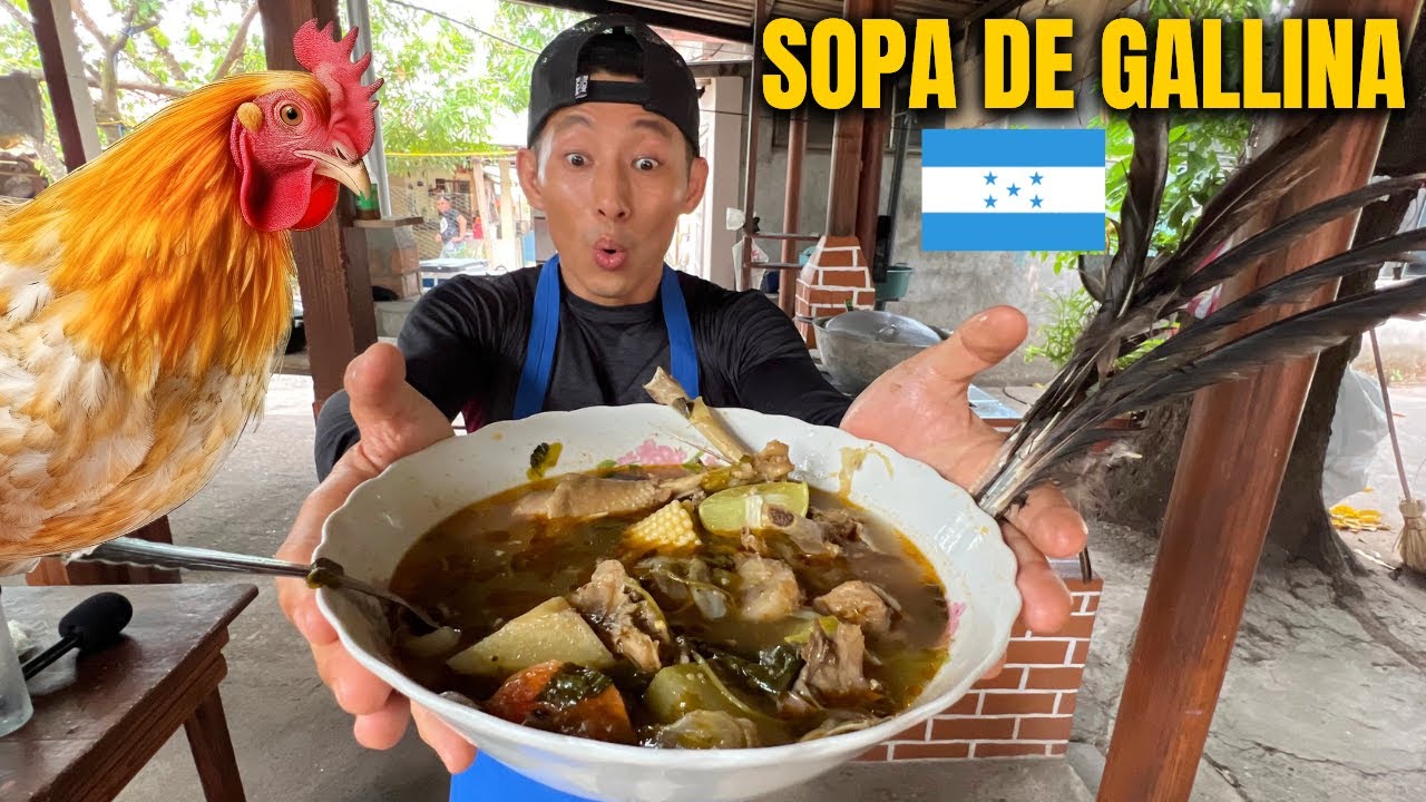 Japonés intenta preparar sopa de gallina india en Honduras de la granja ...