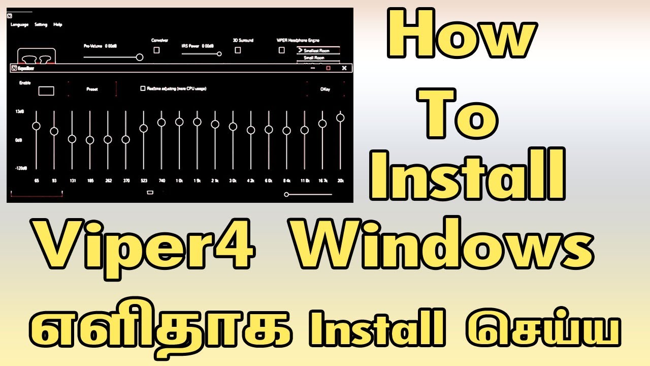 How to install viper for windows | tamil - YouTube