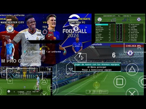 eFOOTBALL™ PES 2024 PPSSPP ANDROID ISO REAL FACES KITS & LATEST ...