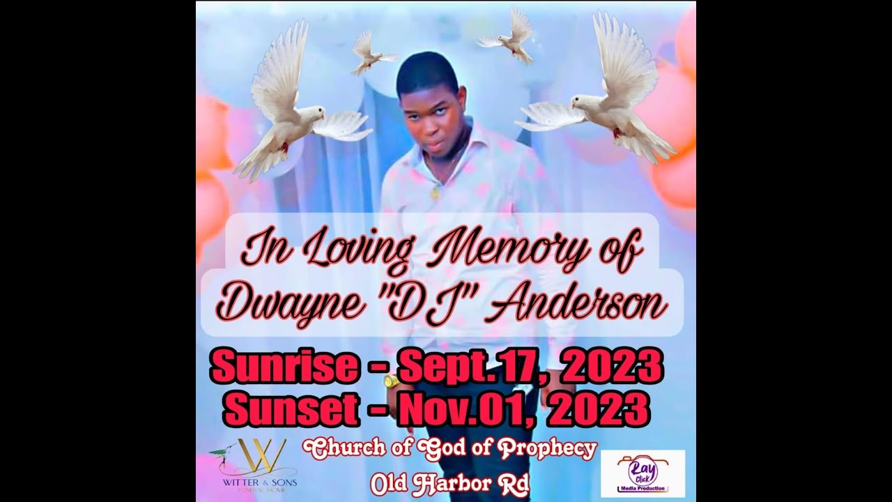 In Loving Memory of Dwayne "DJ" Anderson - YouTube