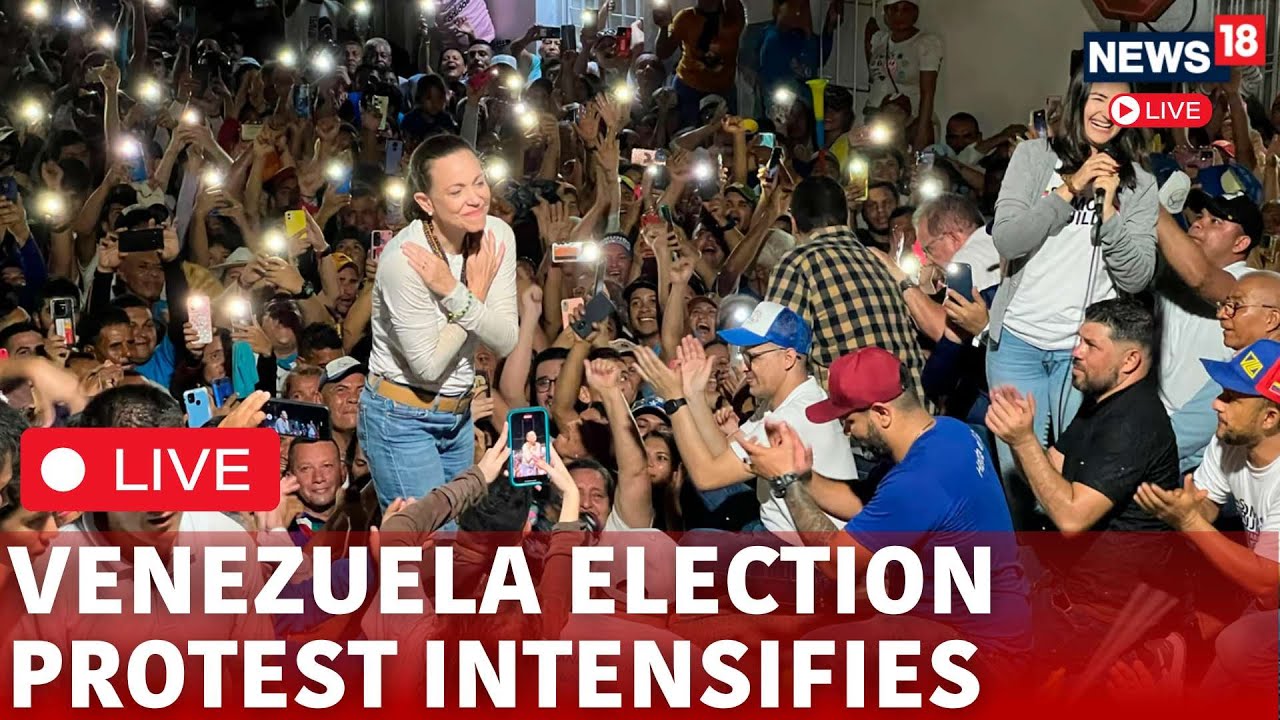Protest In Venezuela LIVE | Protests After Nicolas Maduro Wins ...