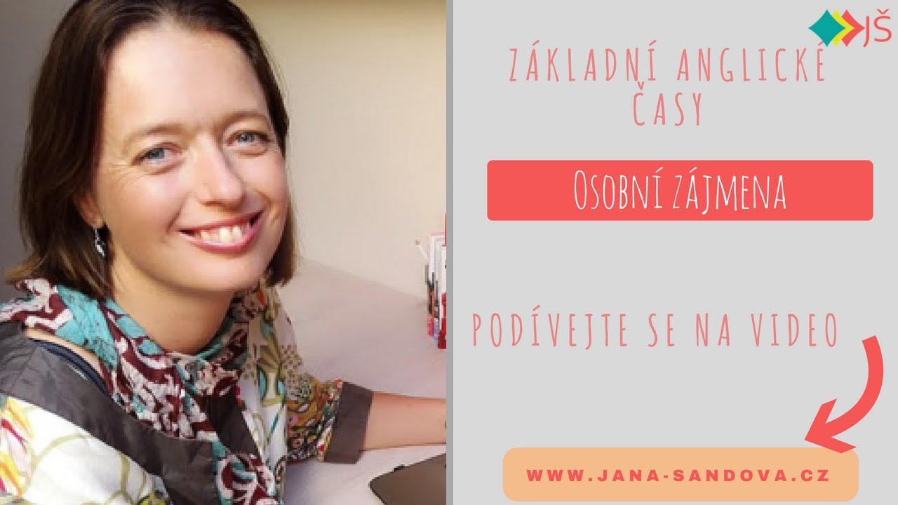 Anglická osobní zájmena - YouTube
