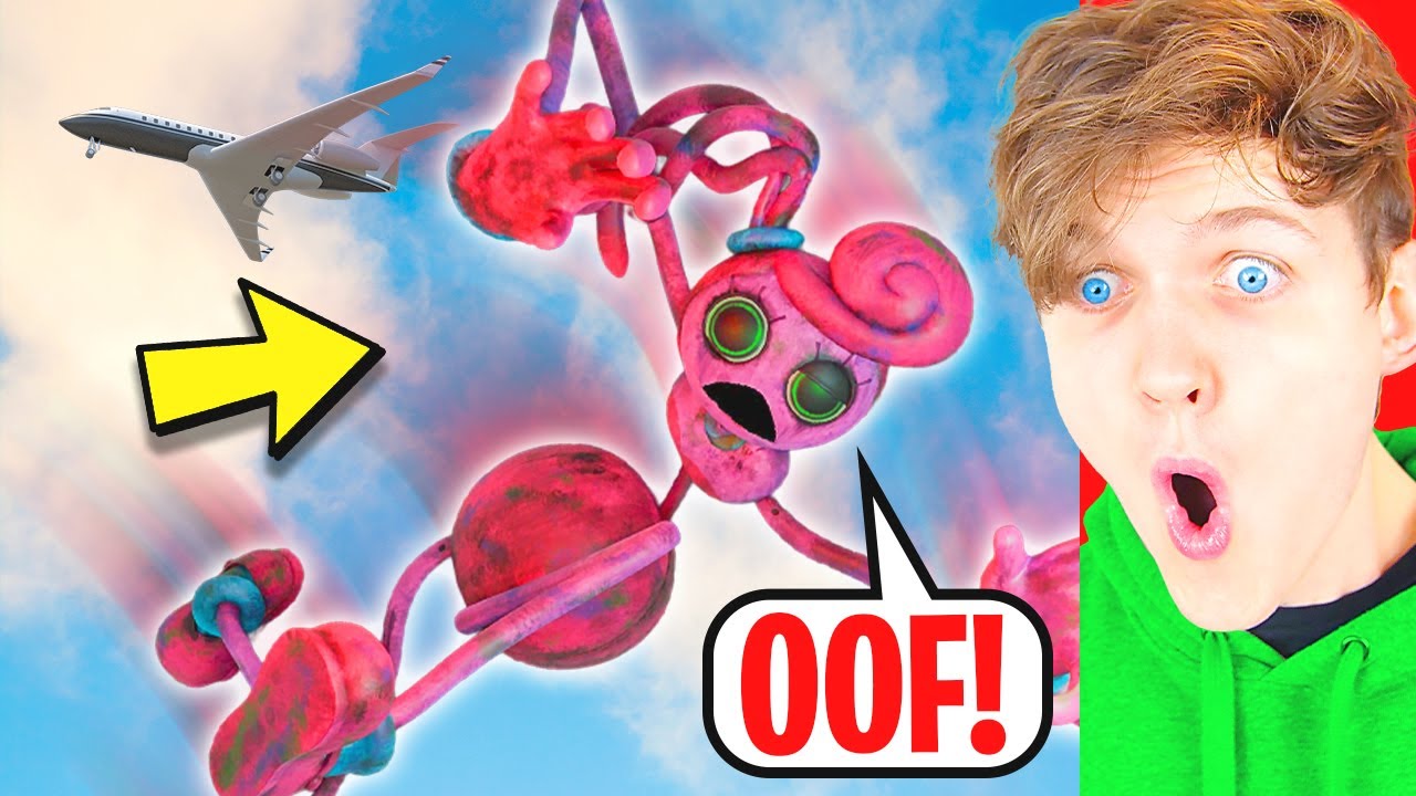 POPPY PLAYTIME IN REAL LIFE!? *HUGGY WUGGY + MOMMY LONG LEGS THROWN OFF ...