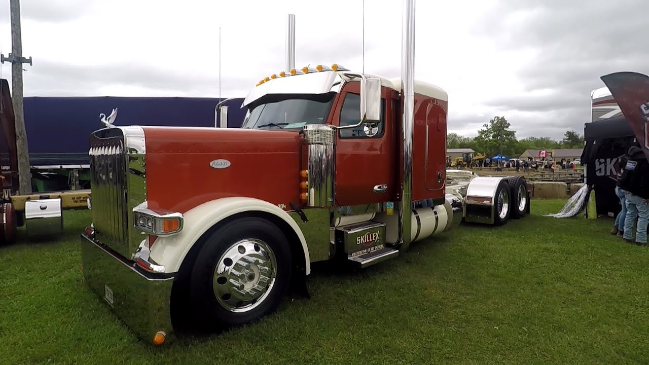 Brand New Custom 2026 Peterbilt 589 At Woodstock Truck Show - YouTube