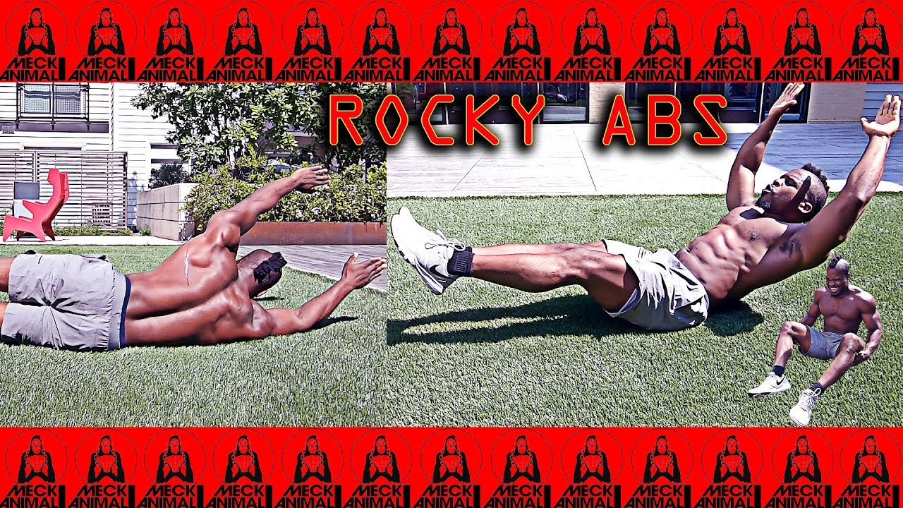 HOW TO Build "ROCKY ABS" Just by ROCKING - YouTube
