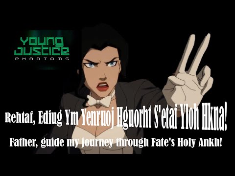 Zatanna Magic Spells (Young Justice S4 Phantoms) - YouTube