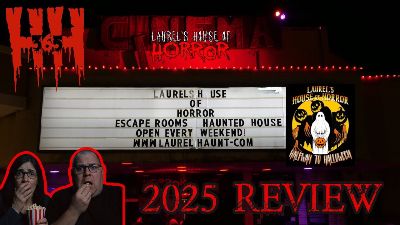 Laurel's House of Horror Halfway to Halloween 2025 Review - YouTube
