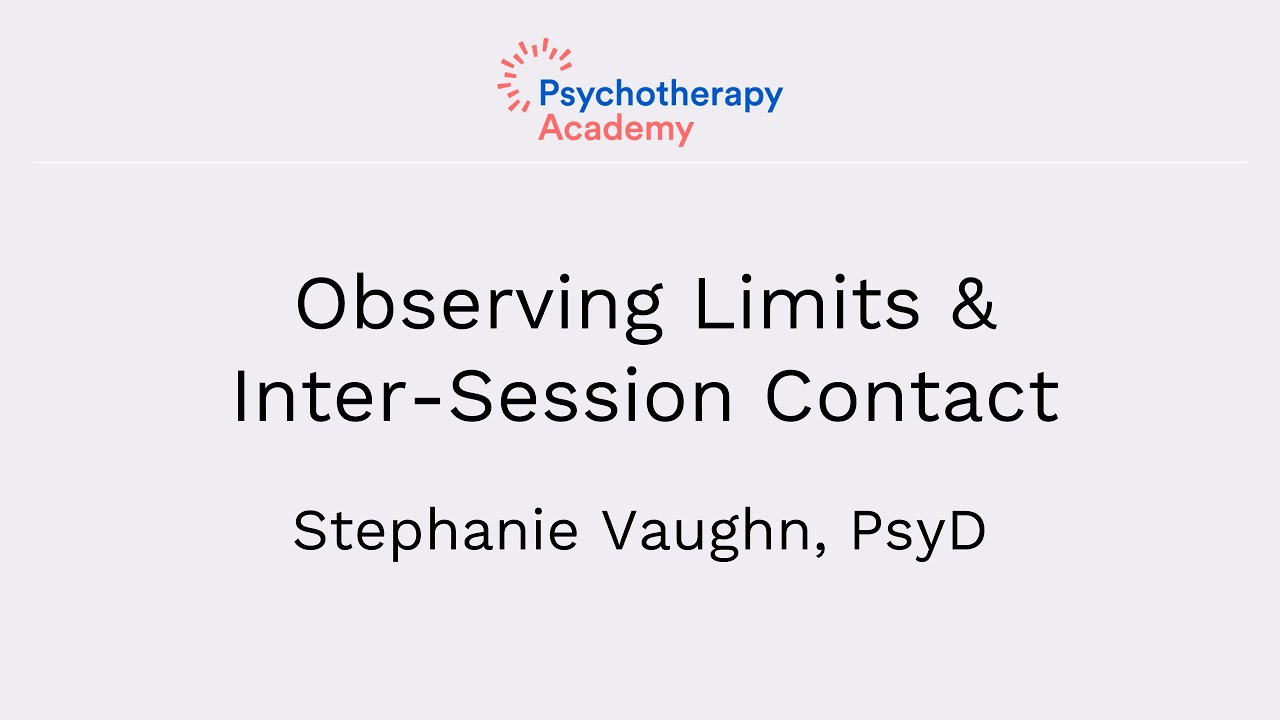 Observing Limits, Liability, and Other Concerns in DBT Intersession ...