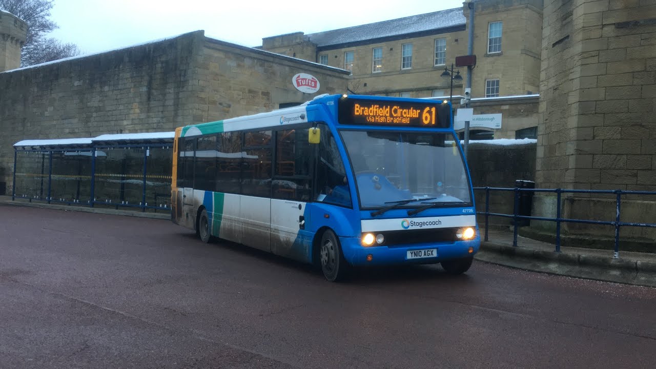 Stagecoach In Sheffield 47726 departs Hillsborough with a 61 service to ...