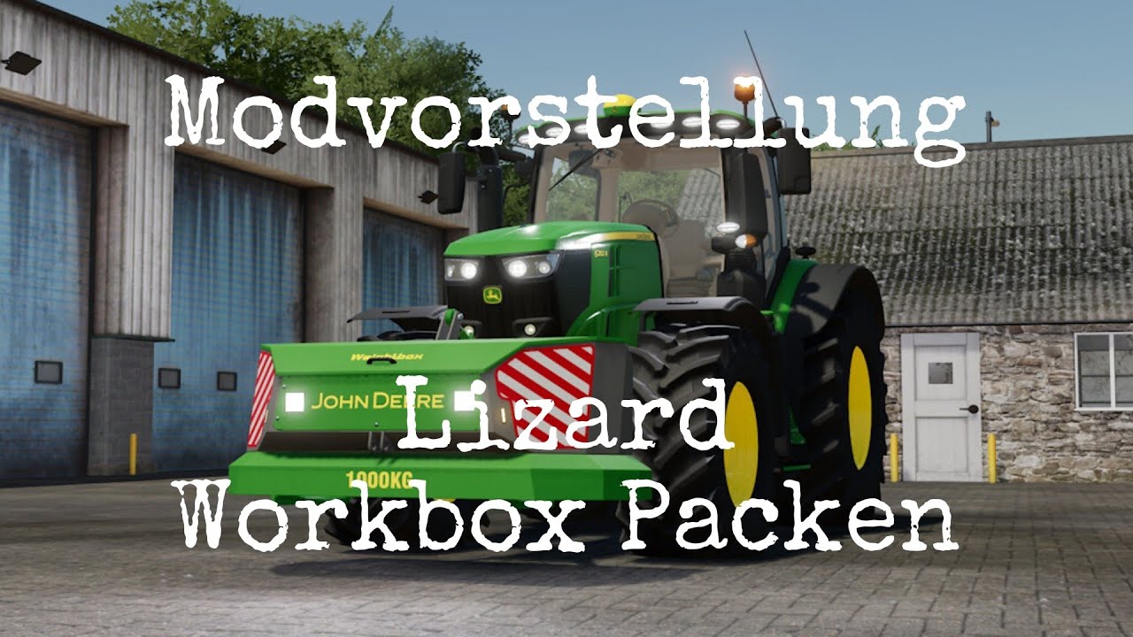 LS22 Mods (Ps4) Lizard Workbox Packen Modvorstellung (Ps4,Ps5,Xbs,Xb1 ...