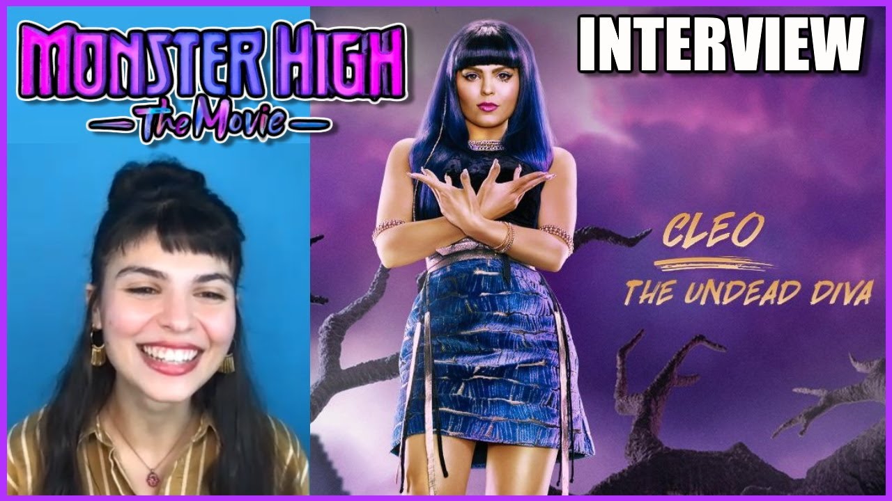 Jy Prishkulnik Interview - Monster High: The Movie | Cleo de Nile - YouTube