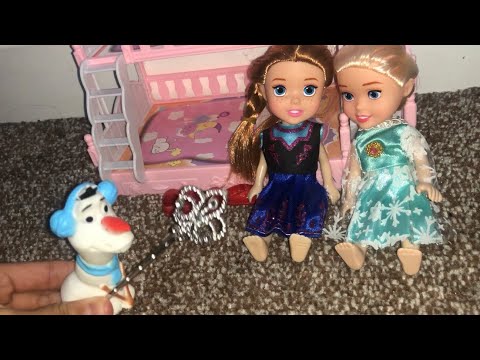 Elsa and Anna Meet OLAF?! | Frozen Roleplay - YouTube