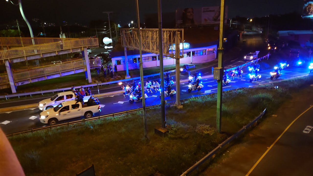 La llegada de la antorcha de la independencia a Tres Ríos Cartago Costa ...