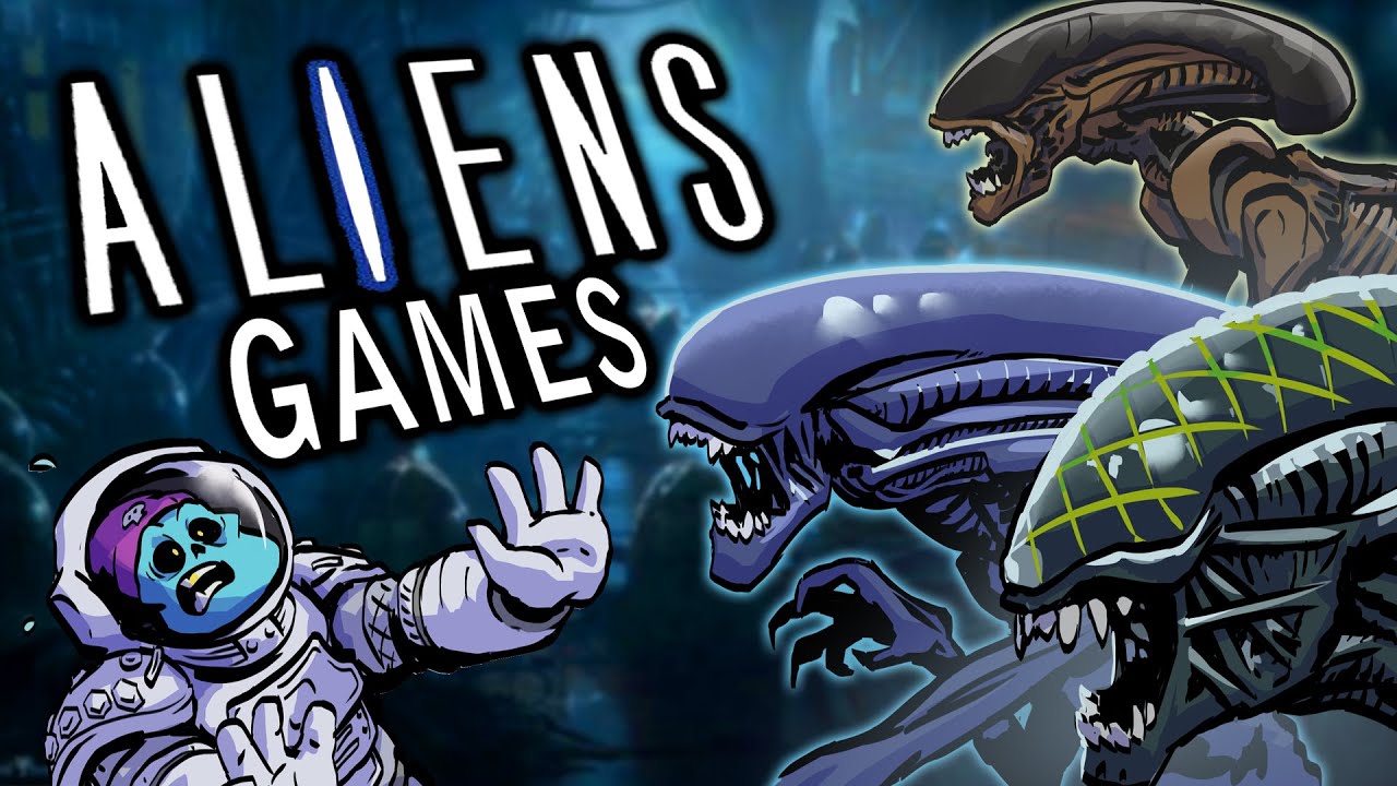 Every Aliens game I've EVER played! (MEGA COMPILATION) - YouTube