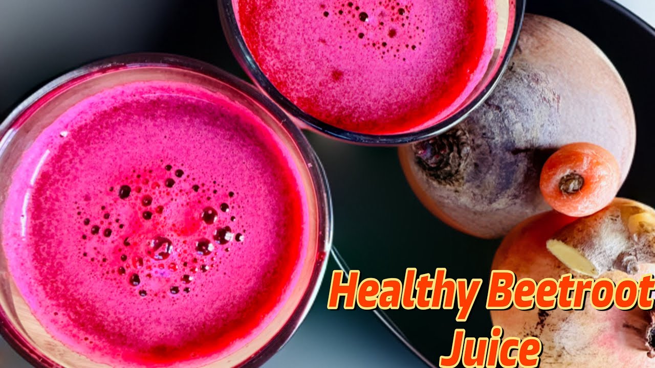 Beetroot,Carrot,Pomegranate,Ginger Juice For Long Life & Good Health 👌☝ ...