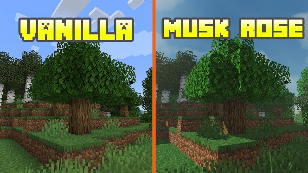 Vanilla vs Musk Rose | Shader Comparison [ 4K 60FPS ] - YouTube