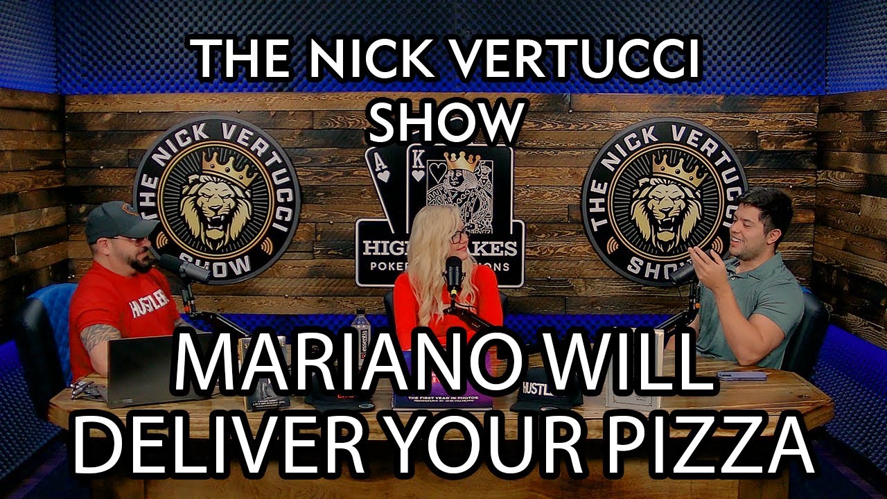 THE NICK VERTUCCI SHOW "MARIANO WILL DELIVER YOUR PIZZA" #015 - YouTube